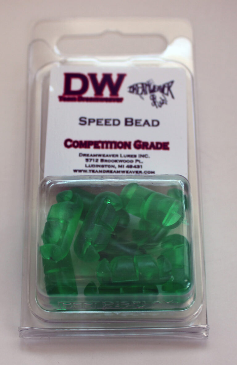 10 Pack Speed Bead Green - Dreamweaver Lures